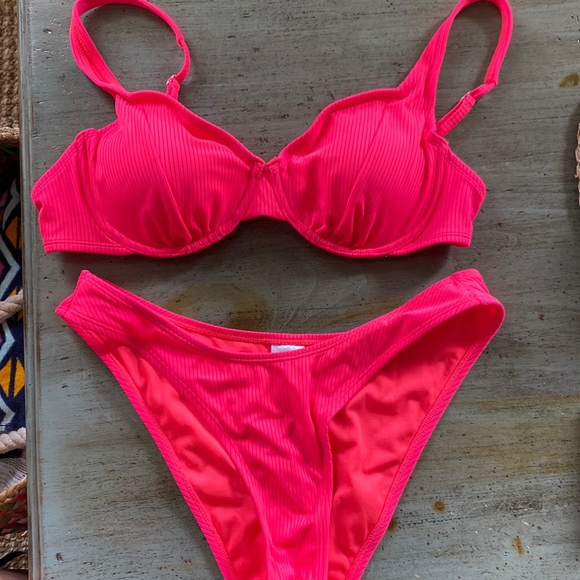 Target | Swim | Coral Bikini | Poshmark
